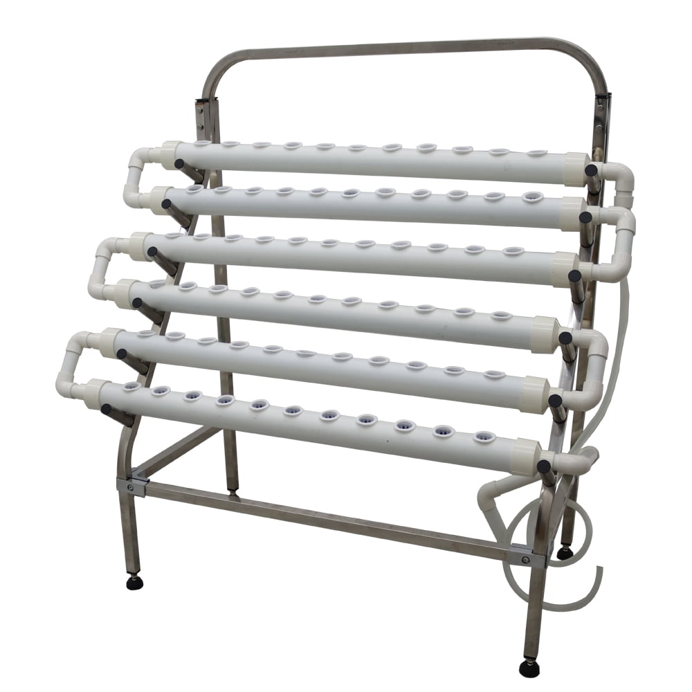 Terrace Type Hydroponic 66 Plant Site Grow Kit Pipeline Vegetable Fruit ...