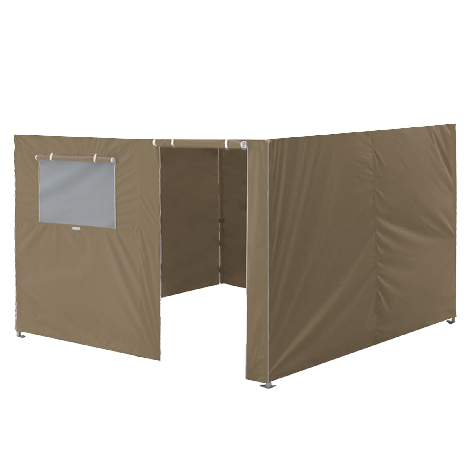 Terracemaster Full Zippered Walls for 10x10 Easy Pop Up Canopy Tent 4 ...
