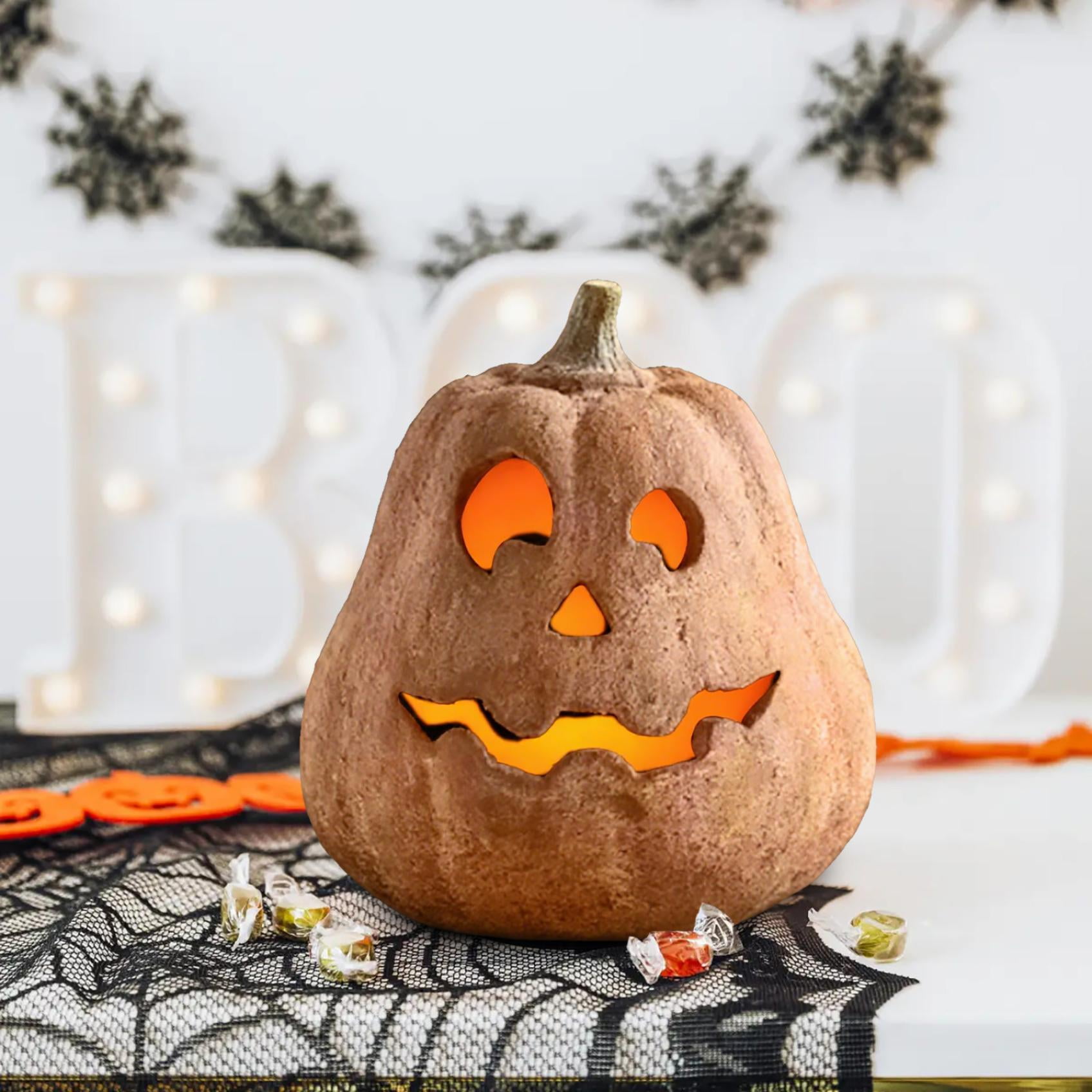 Terracotta Pumpkin,Fall Decor-Halloween Decorations - Handmade ...