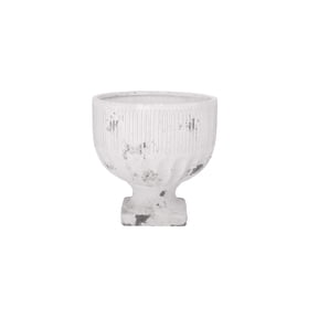 White Terracotta Pots