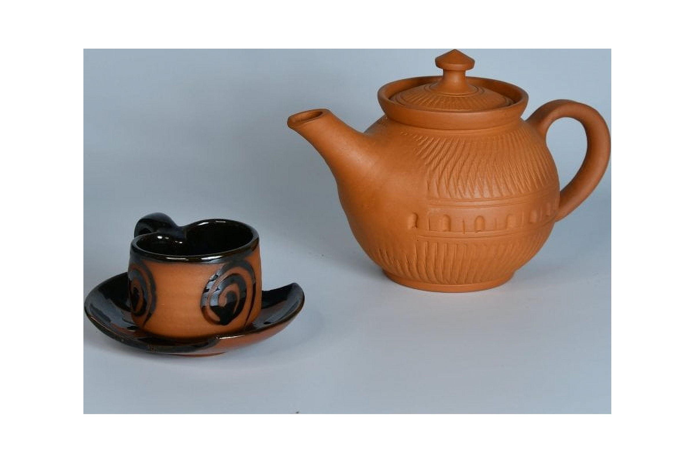 Terracotta Tea Cup Leaf - Walmart.com