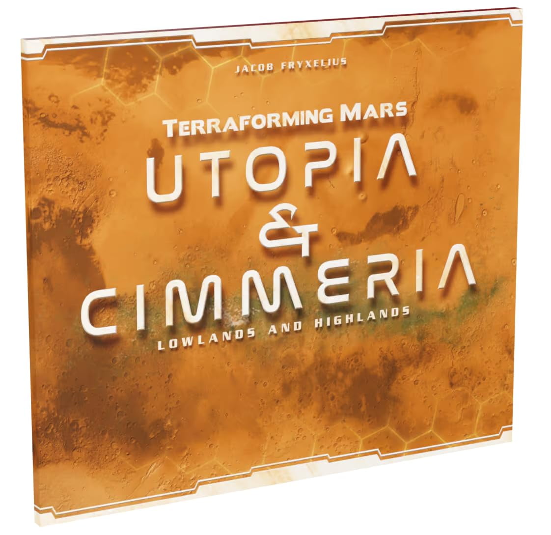 Terraforming Mars Utopia & AIF9 Cimmeria - Double-Sided Game Board with ...