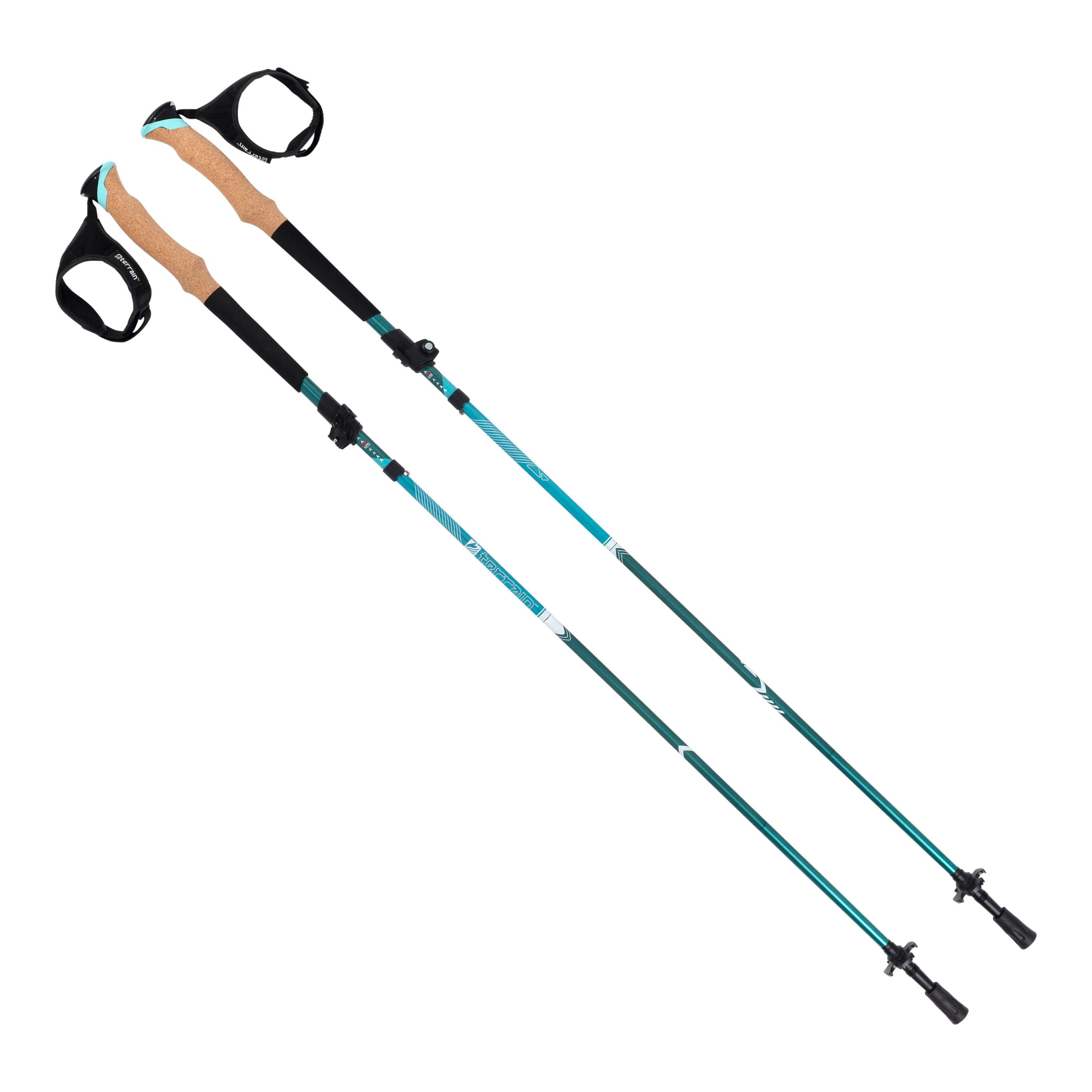 Alpha Aluminum Trekking Poles 1Pr Glacier Melt - Walmart.com