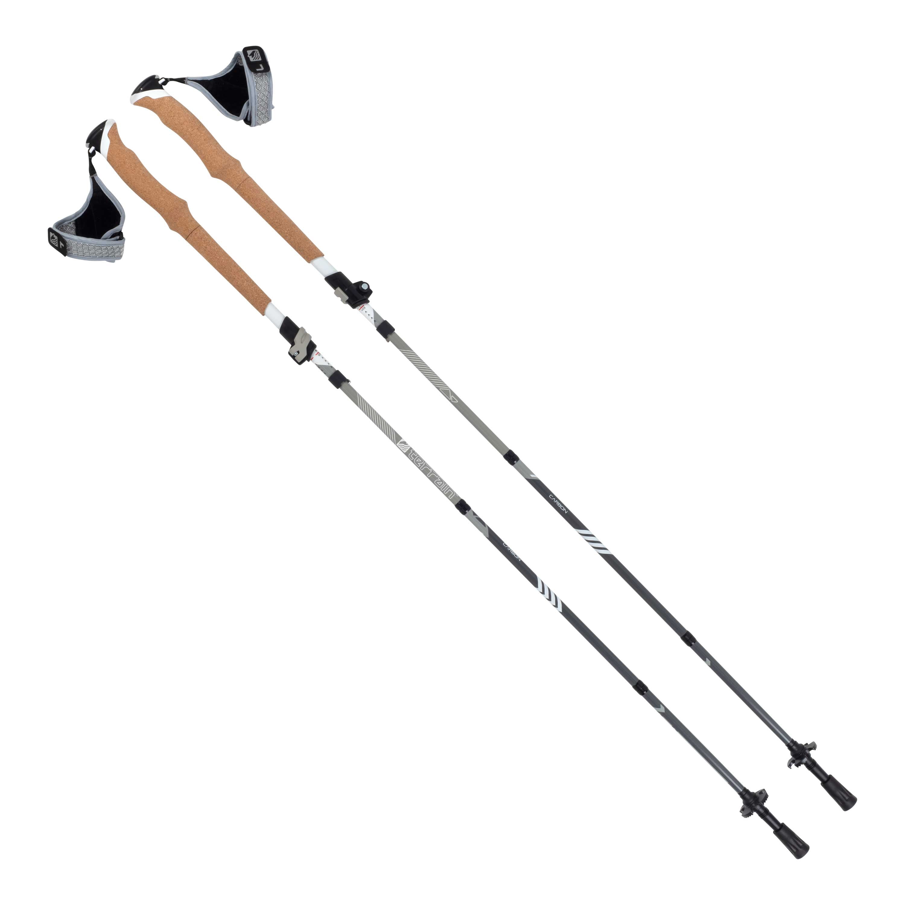 Terrain, Alpha Vertex Carbon Trekking Poles, Night Shade, Z-Pole Design ...