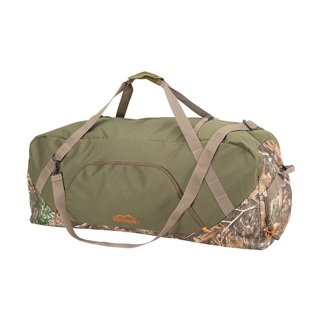 Terrain Basin Duffel Bag, Extra Large, Realtree Edge, Curved Closure ...