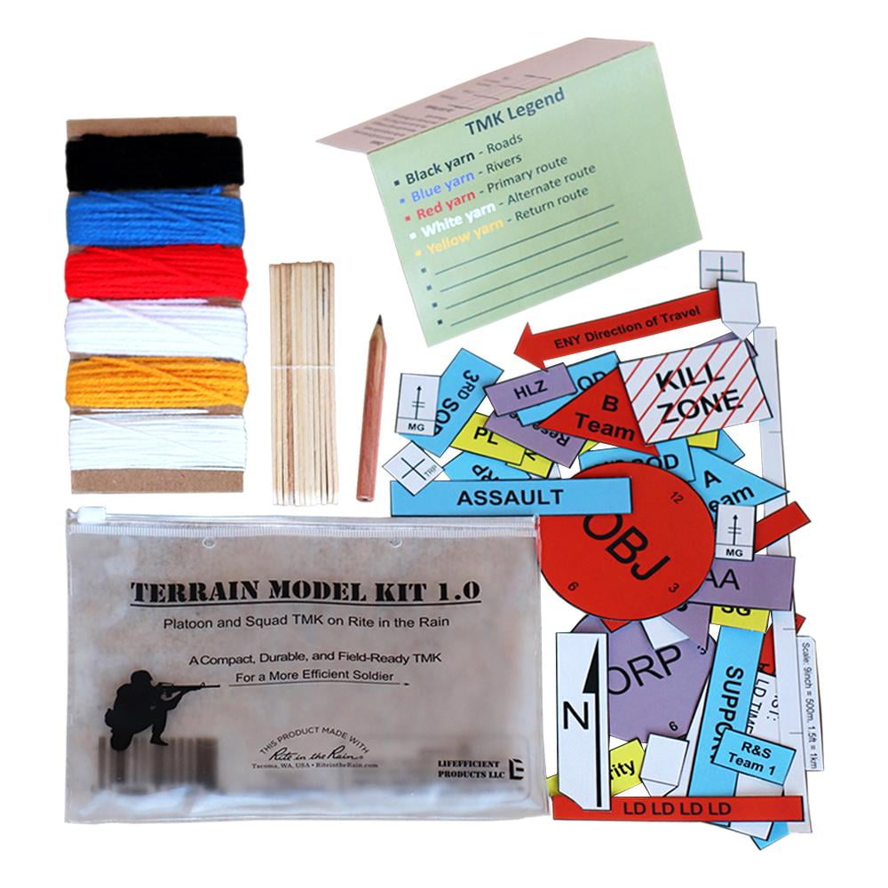 Military Terrain Model Kit, Army Platoon and Squad TMK - Walmart.com