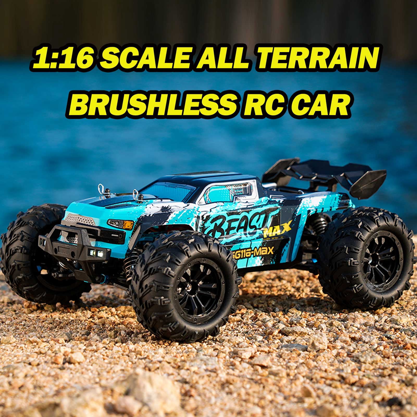 All Terrain Off Road RC Stunt Car with 50Miles Per Hour High Speed,4WD ...