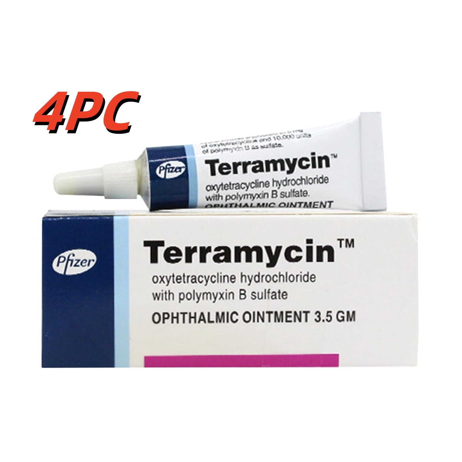 Terram-ycin eye ointment for cats,1 Packs dogs & horses Antibiotic ...