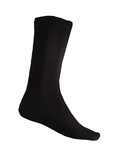 terramar thermasilk mid calf sock (black,large) - Walmart.com