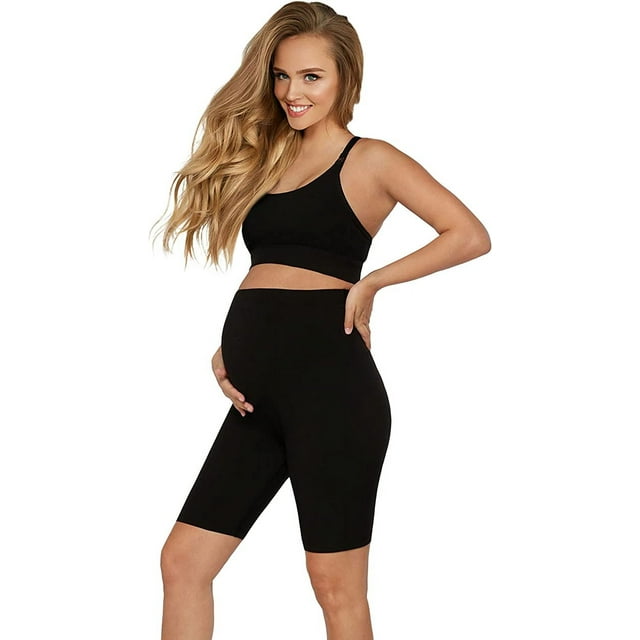 Terramed Maternity Shorts | Pregnancy Biker Shorts | Shapewear for ...