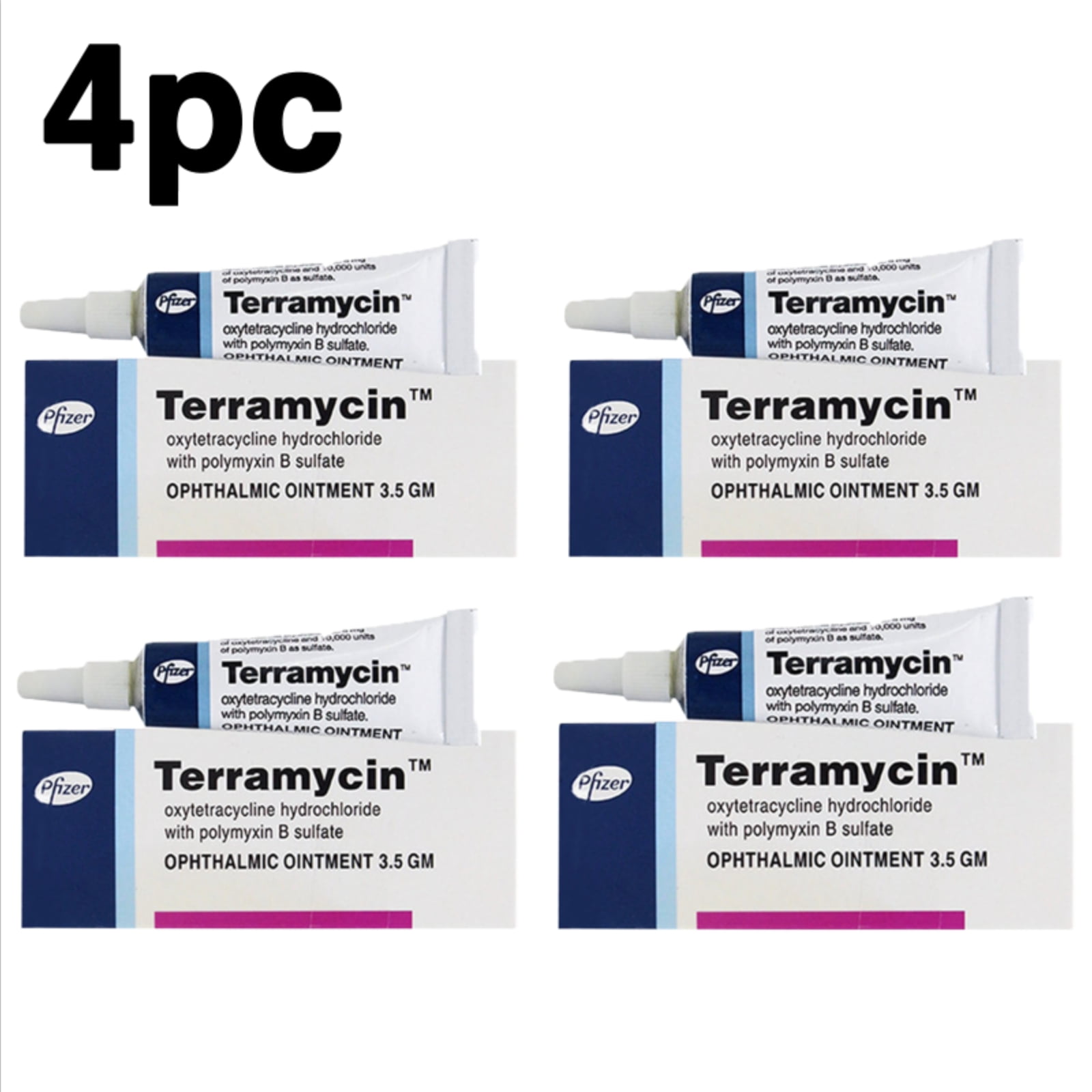 Terramycin Eye Ointment for Cats, Dogs & Horses Antibiotic Ointment Eye ...