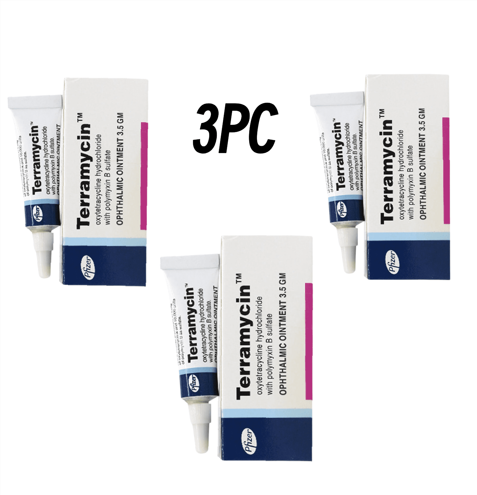 Terramycin Formula Eye Ointment for Pets: Antibiotic Treatment with Eye ...