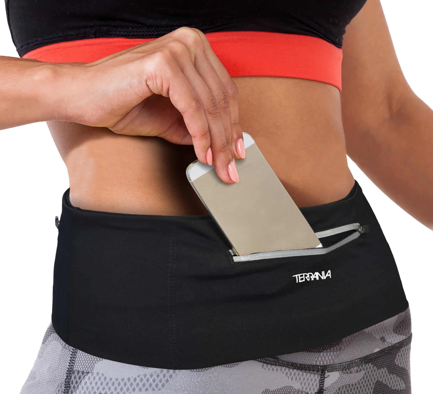 Terrania Running Belt for iPhone 8 X 7 Plus 6S, Fanny Pack Phone Pouch ... Terrania Running Belt for iPhone 8 X 7 Plus 6S, Fanny Pack Phone Pouch ...