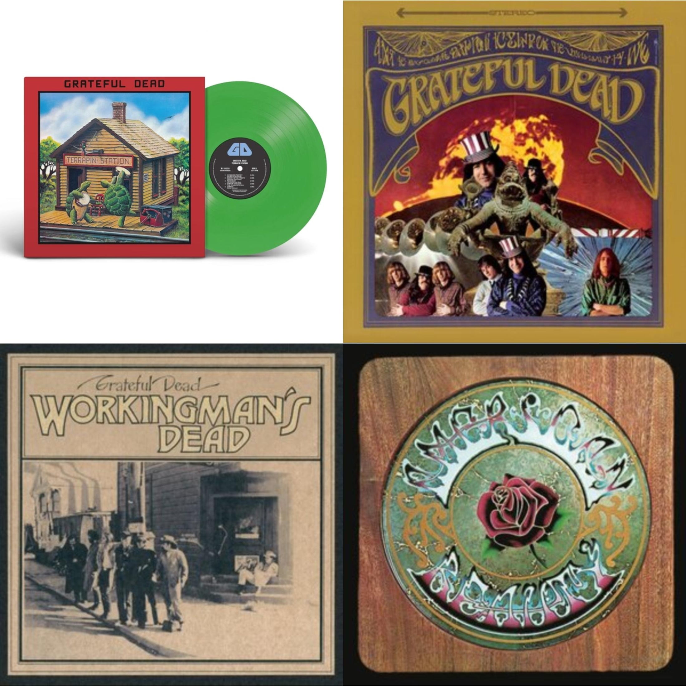 Terrapin Station (Emerald Green LP Vinyl) (Syeor) & Grateful Dead ...
