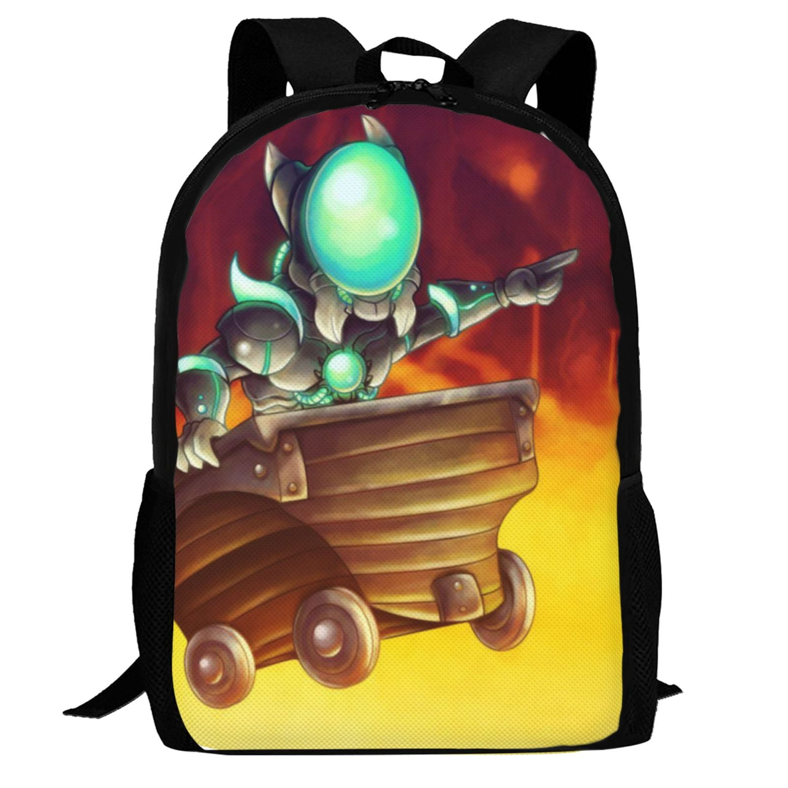 Terraria Backpack, 3d Printed Laptop Backpack, Water Resistant Computer ...