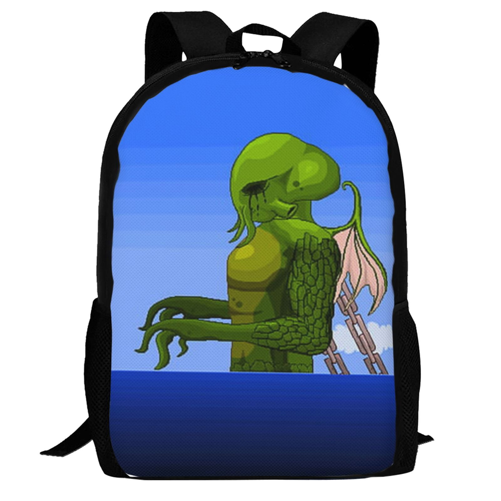 Terraria Backpack, 3d Printed Laptop Backpack, Water Resistant Computer ...