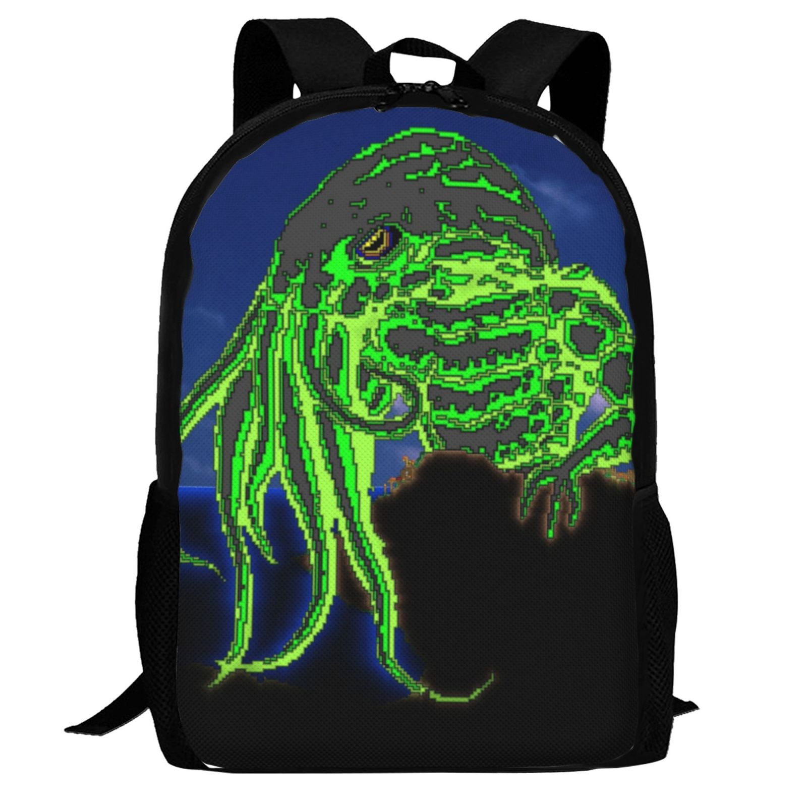 Terraria Backpack, 3d Printed Laptop Backpack, Water Resistant Computer ...