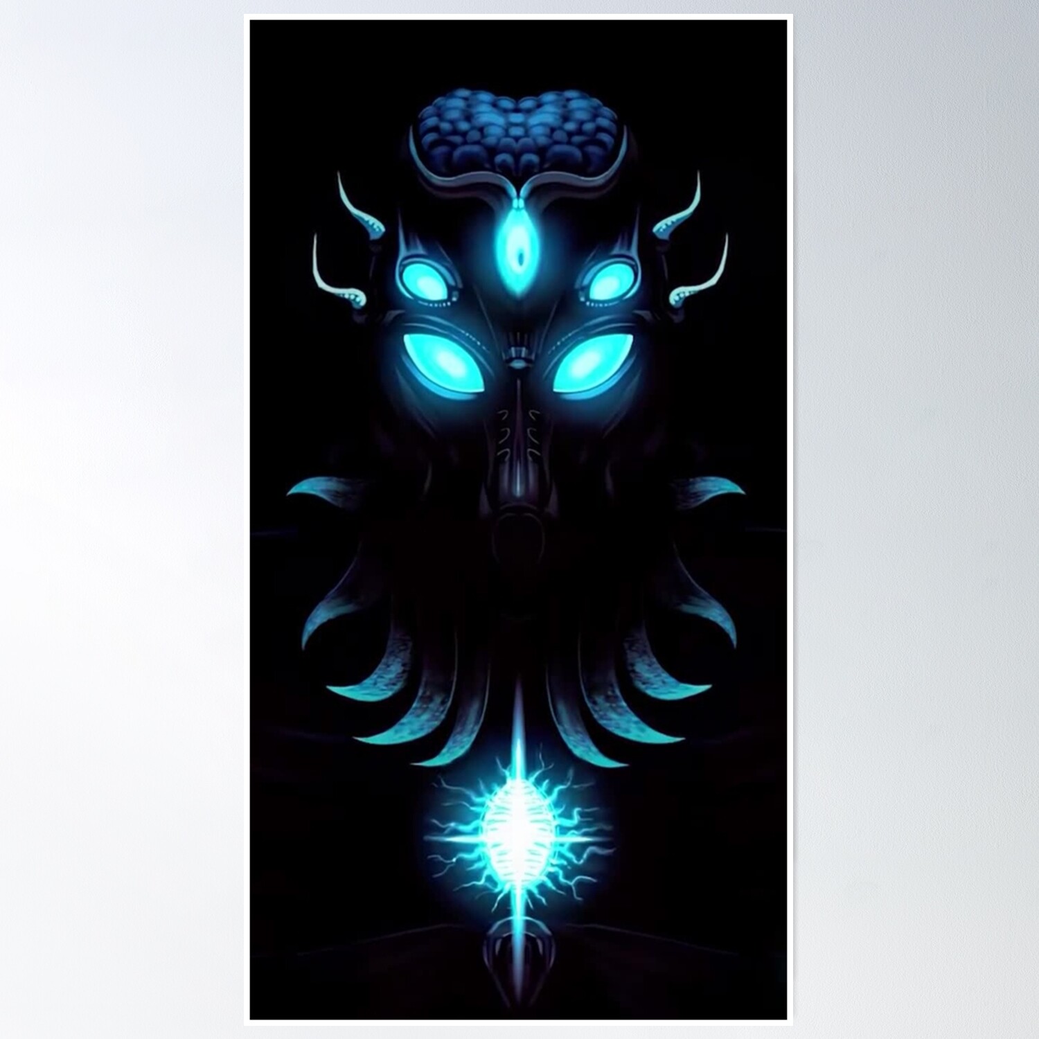 Terraria Game - Moon Lord Poster Wall Art, Modern Wall Decor, 24x36 ...