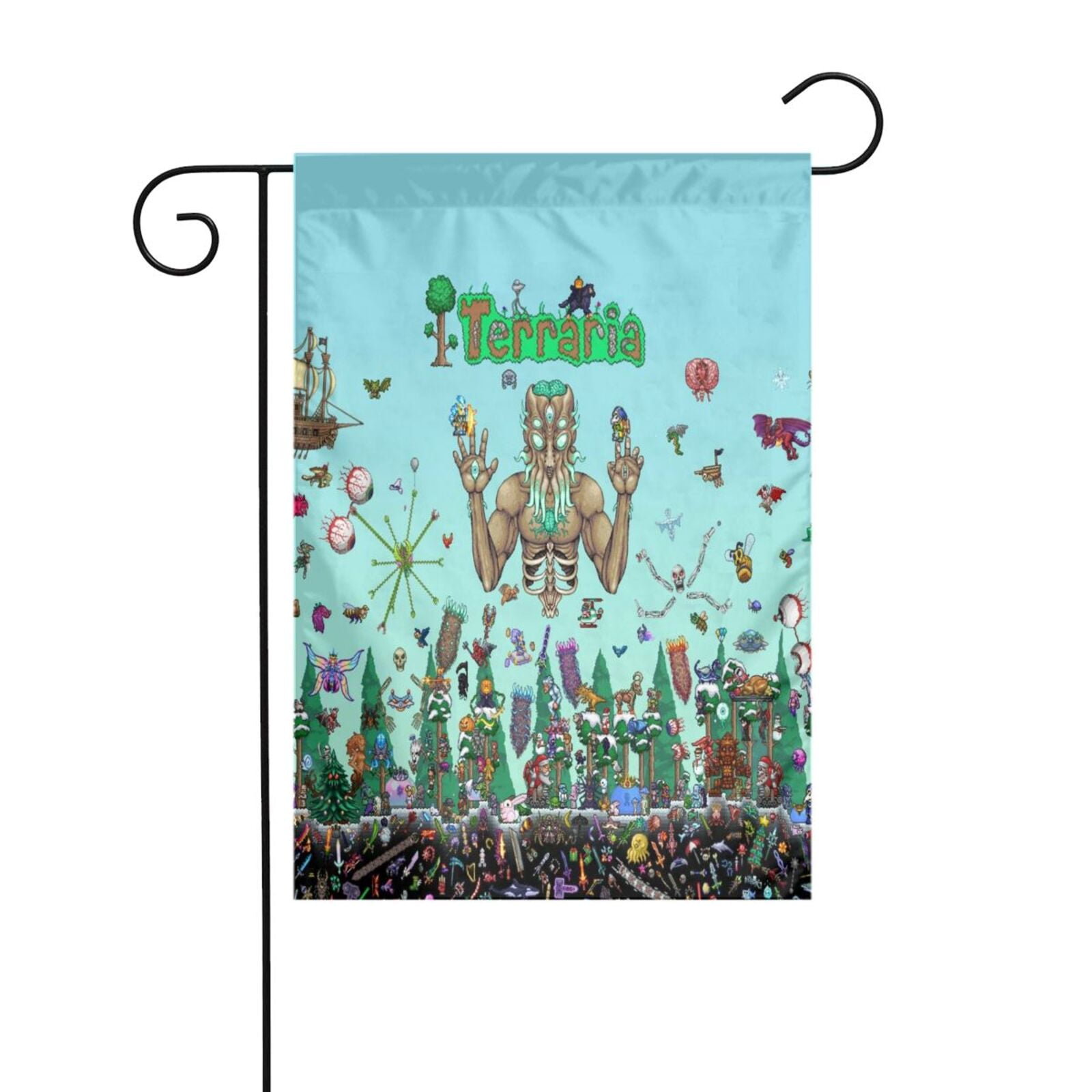 Terraria Garden Flag Vertical Double Sided Rustic Farmland Yard Lawn ...