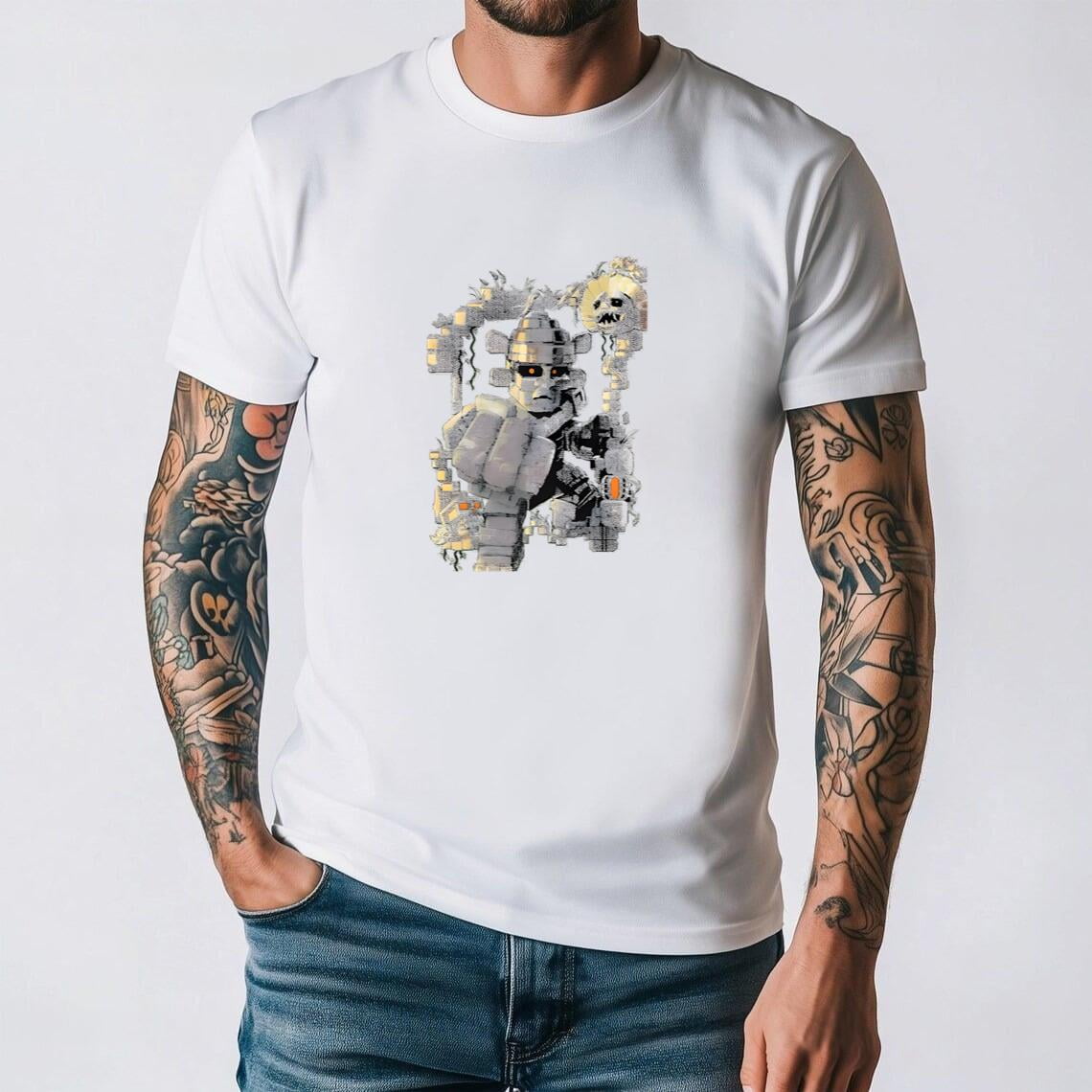 Terraria Golem Unisex T-shirt for Underground Jungle Game Adventure ...