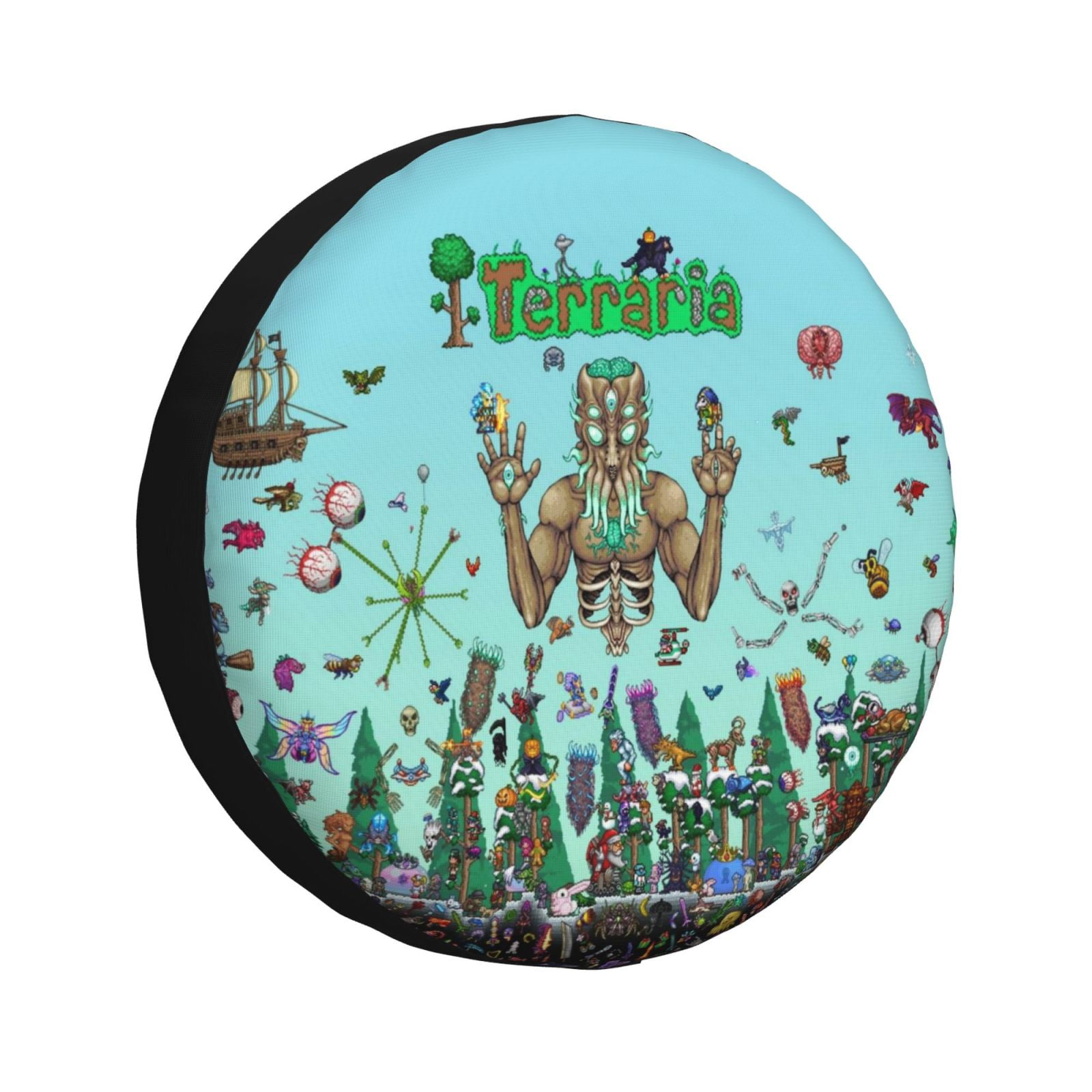 Terraria Spare Tire Cover Wheel Tire Cover Fit Trailer, RV, SUV and ...