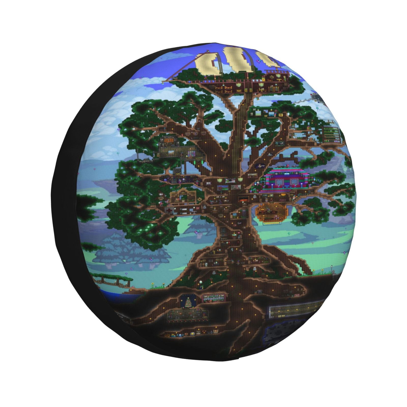 Terraria Spare Tire Cover Wheel Tire Cover Fit Trailer, RV, SUV and ...