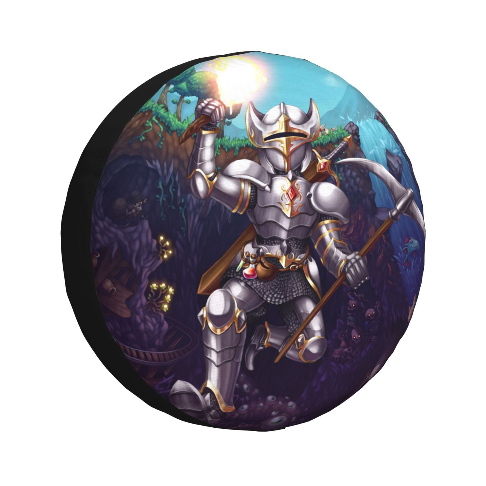 Terraria Spare Tire Cover Wheel Tire Cover Fit Trailer, RV, SUV and ...