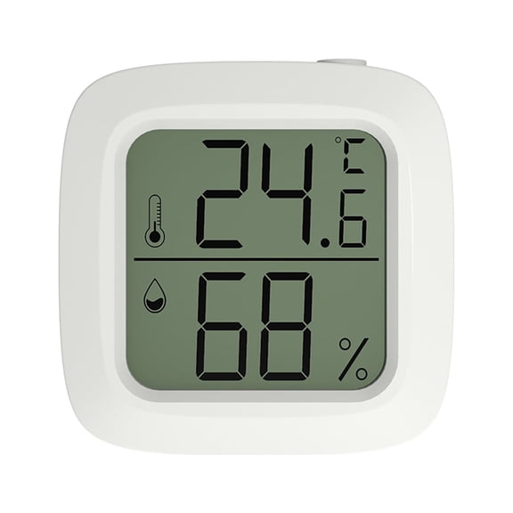 7pcs Round Digital Humidity Gauge Monitor Reptile Terrarium Greenhouse ...