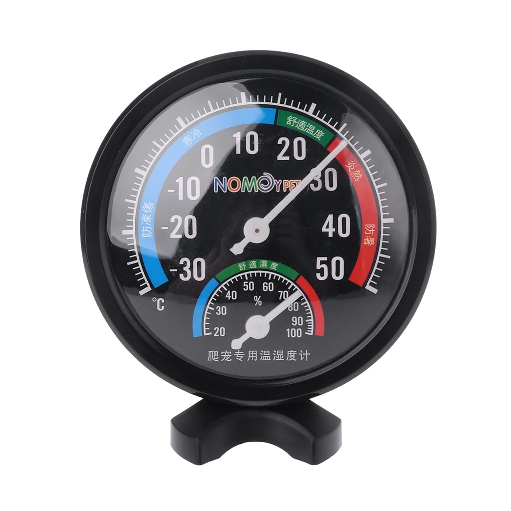 Terrarium Hygrometer Terrarium Temperature Humidity Gauge for Habitat ...
