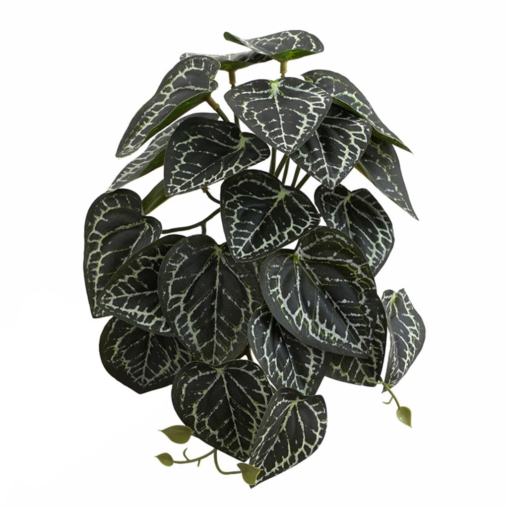 Terrarium Plants Artificial Plant for Reptile Amphibian for Tank Pet ...