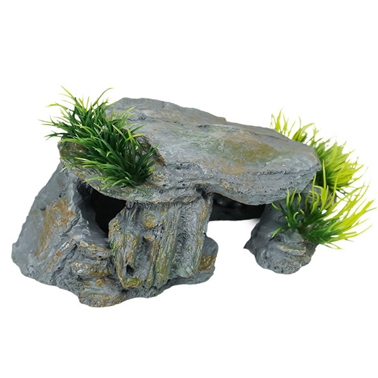 Terrariums Basking Platform Fishtanks Shelter Cave for Reptiles ...