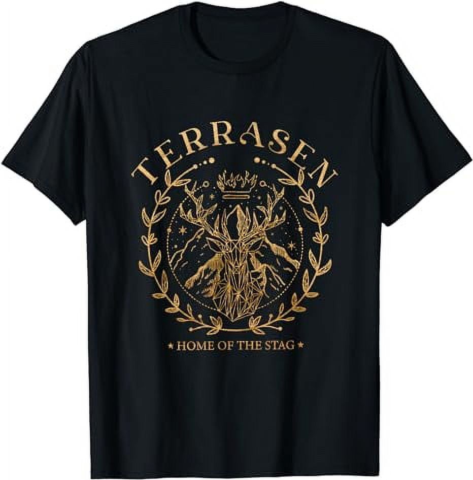 Terrasen Home Of The Stag, Throne of Glass Book Lover T-Shirt - Walmart.com