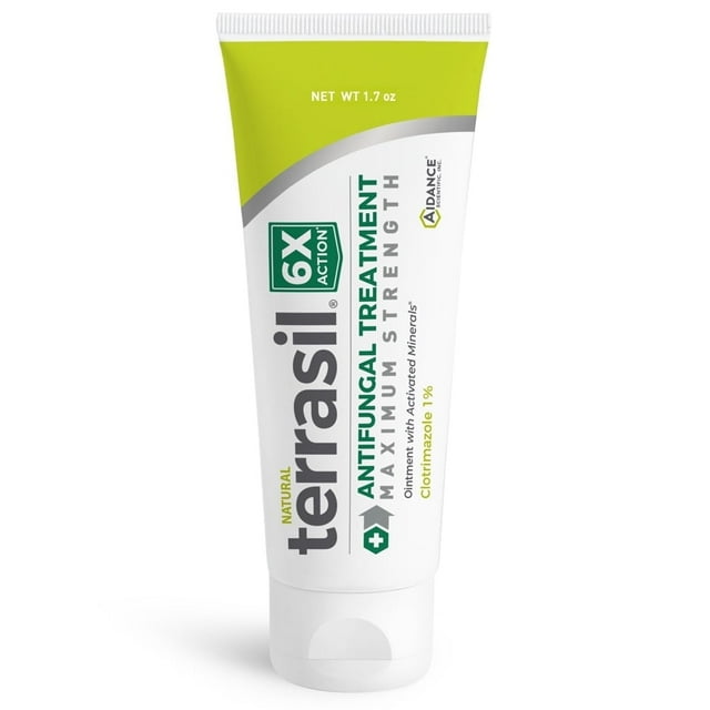 Terrasil Antifungal Cream, Maximum Strength Clotrimazole 1% for ... Terrasil Antifungal Cream, Maximum Strength Clotrimazole 1% for ...