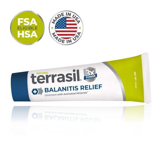 Terrasil Balanitis Relief Ointment (1oz) HSA/FSA Eligible - Walmart.com