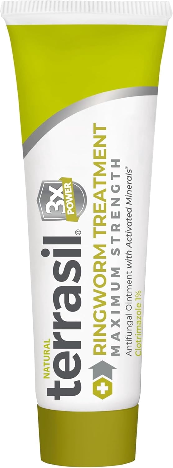 Terrasil Ringworm Treatment for Humans – Antifungal Ringworm Cream for ...
