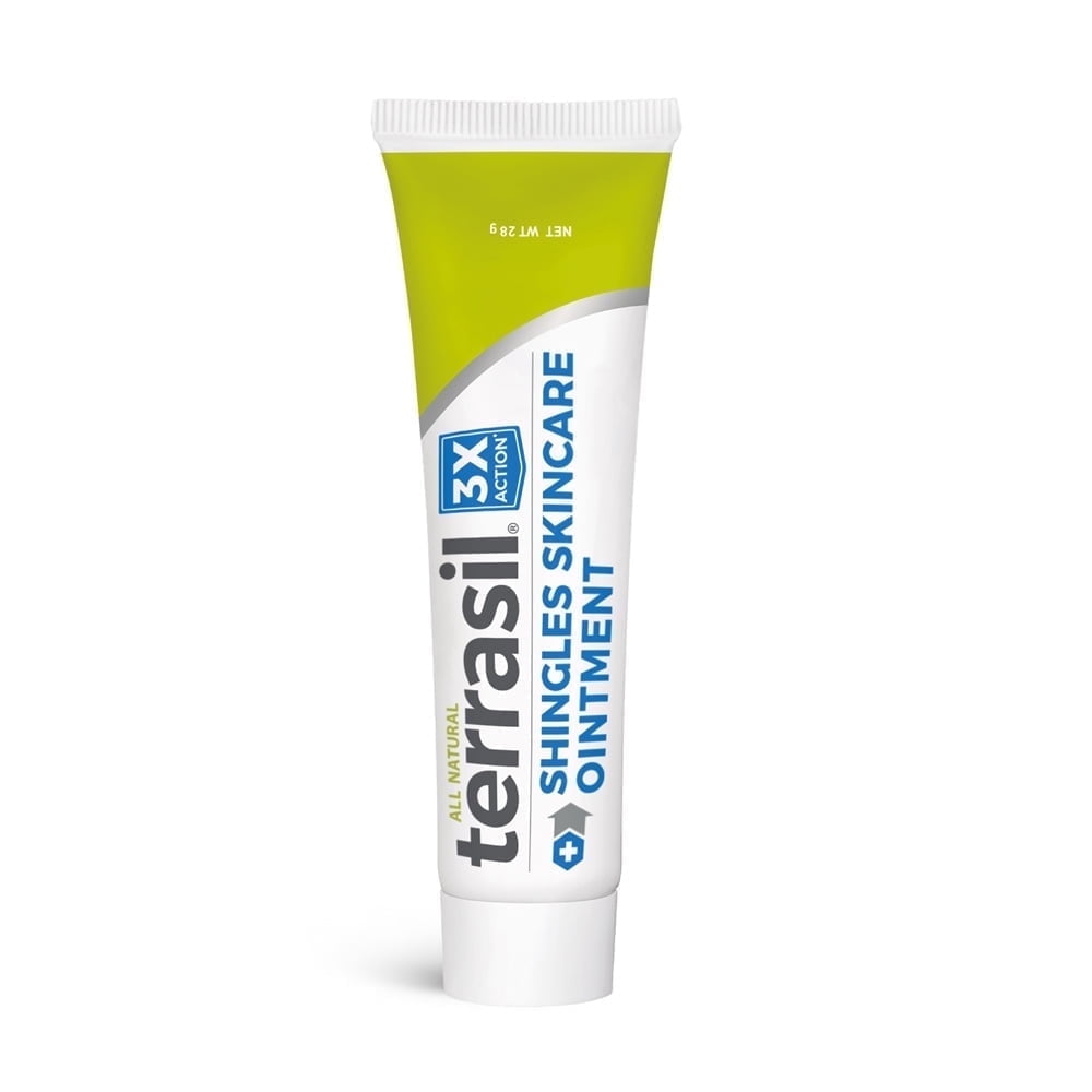 Terrasil Shingles Skincare Ointment, All-Natural Treatment Anti-Itch ...