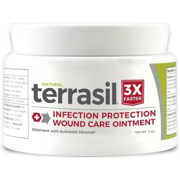 Terrasil Wound Care Cream for Wounds, Burns, Cuts, Scrapes, Ulcers and Sores – Hypoallergenic ...