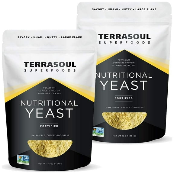Anthony's Nutritional Yeast Flakes, Vegan Cheese Substitute, High in ...