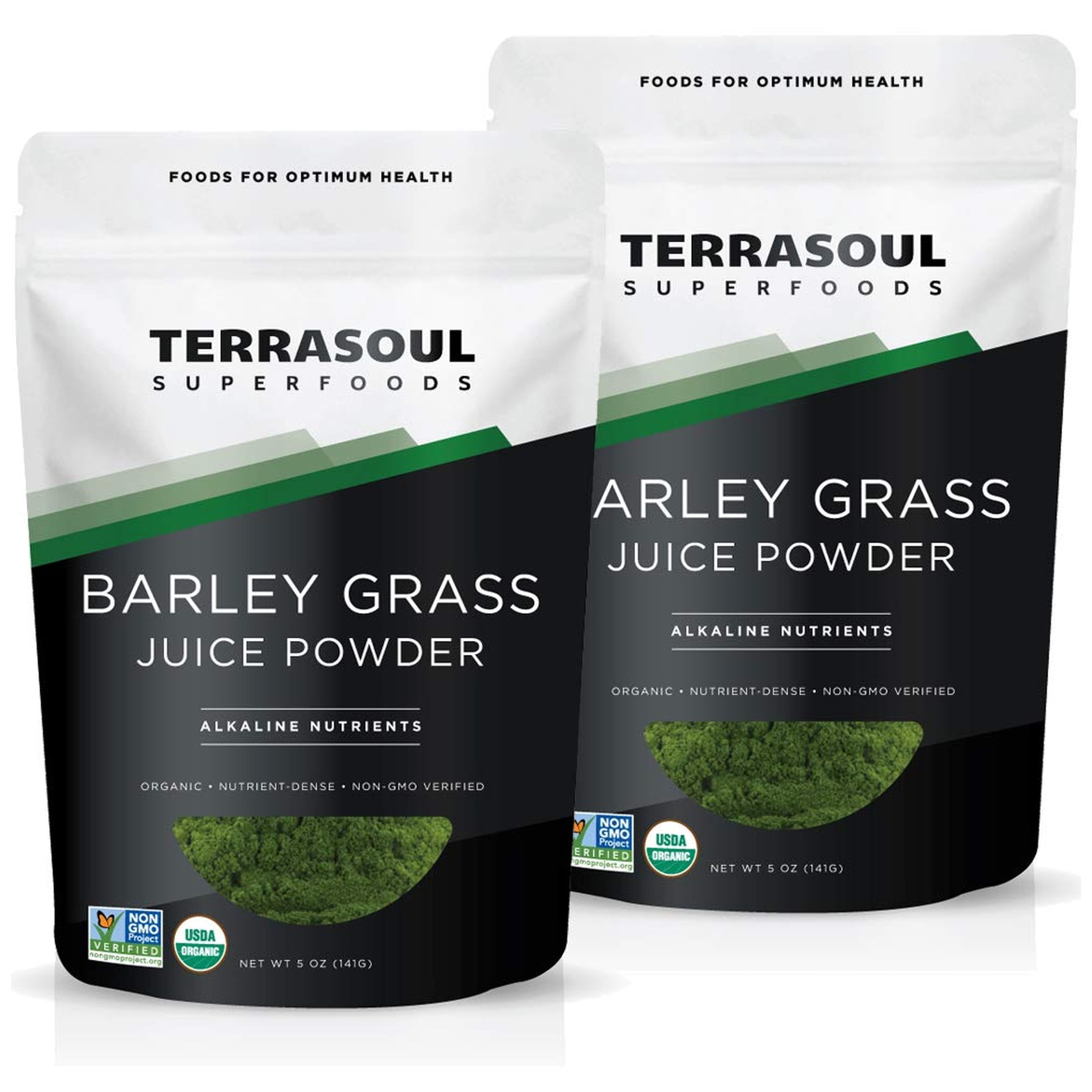 Terrasoul Superfoods Organic Barley Grass Juice Powder, 10 Oz (5 Oz 2 ...