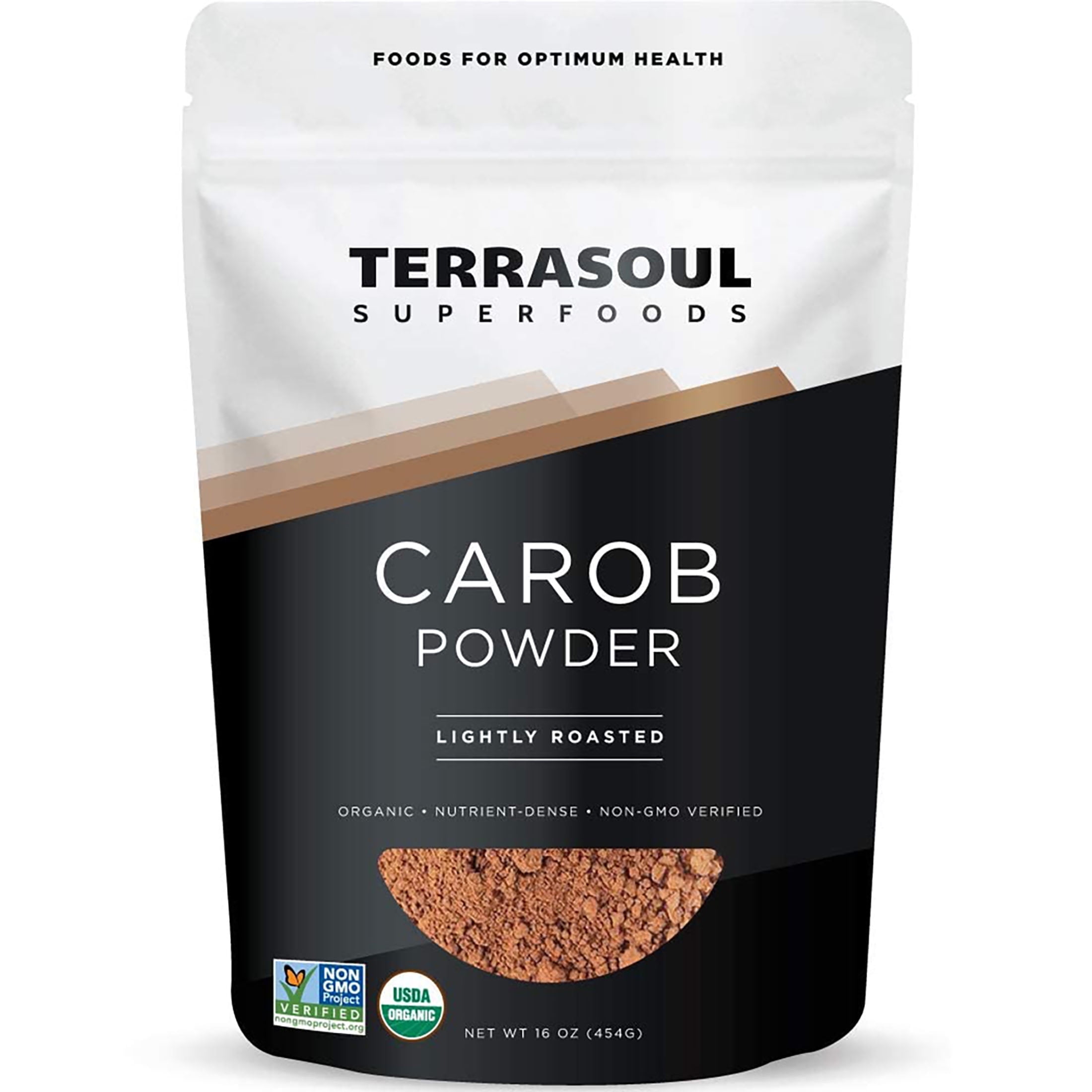 Terrasoul Superfoods Carob Powder, Lightly Roasted, 1 Lb - Walmart.com