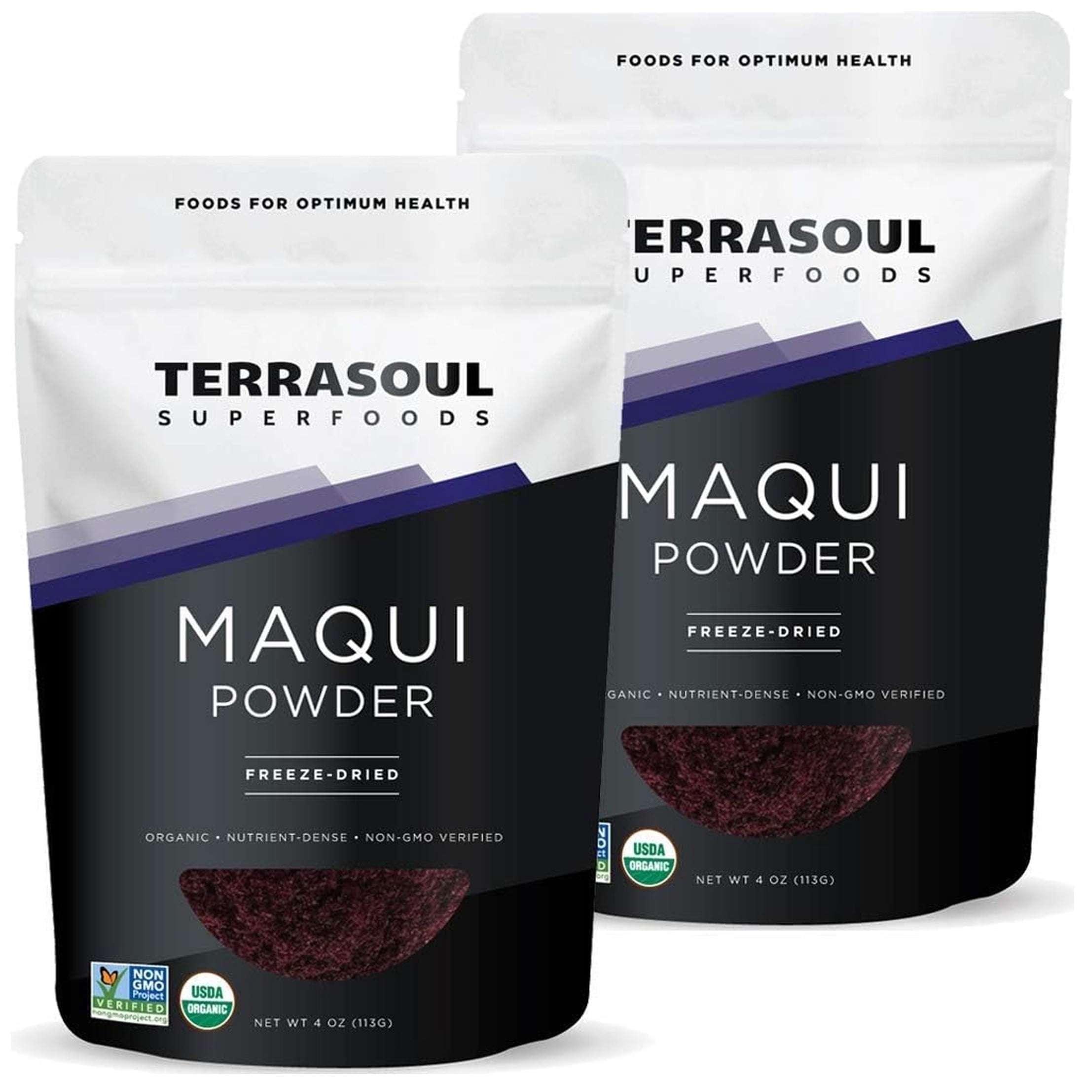 Terrasoul Superfoods Organic Maqui Berry Powder, 8 Oz (4 Oz 2-Pack ...