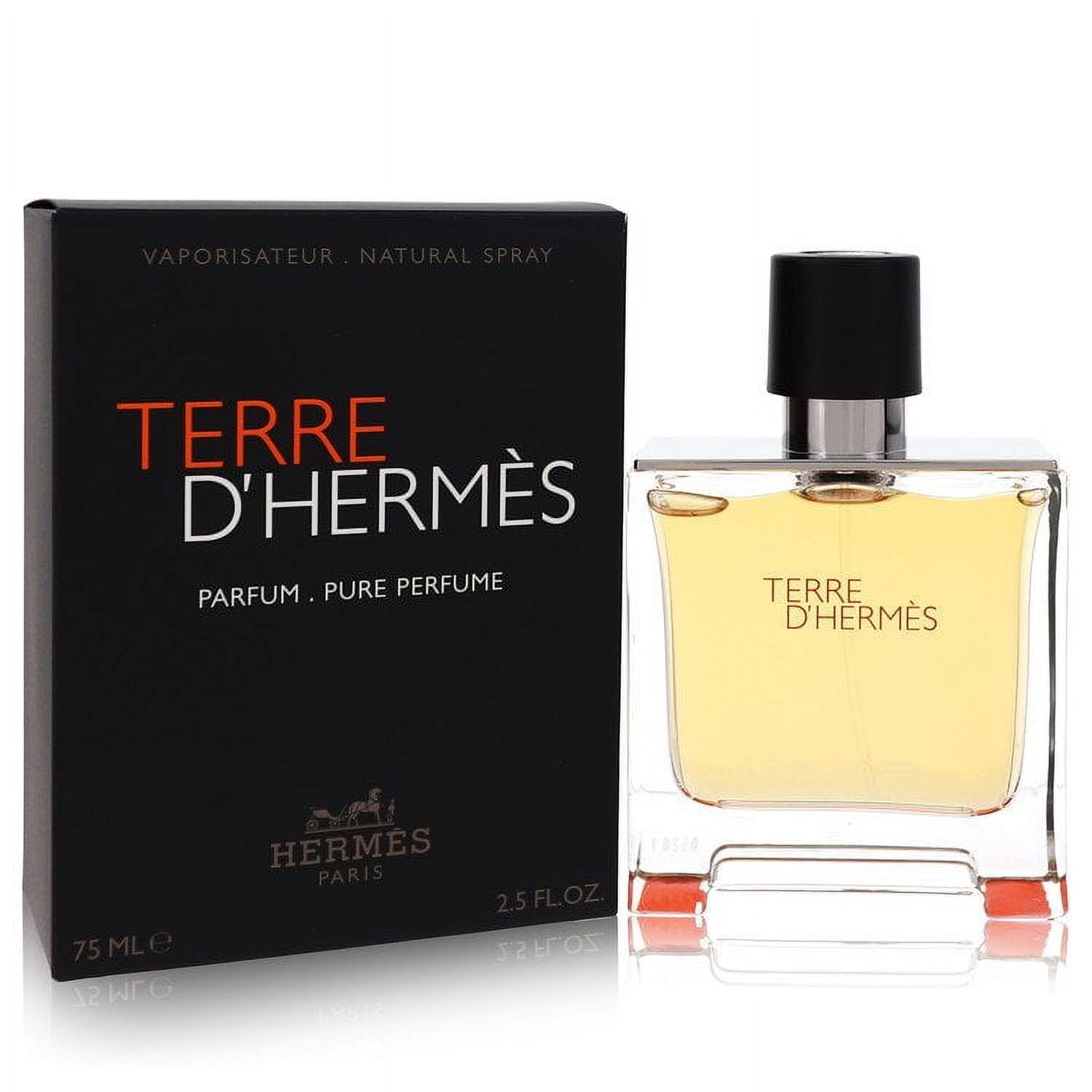 Terre D'Hermes by Hermes Pure Pefume Spray 2.5 oz for Men - Walmart.com