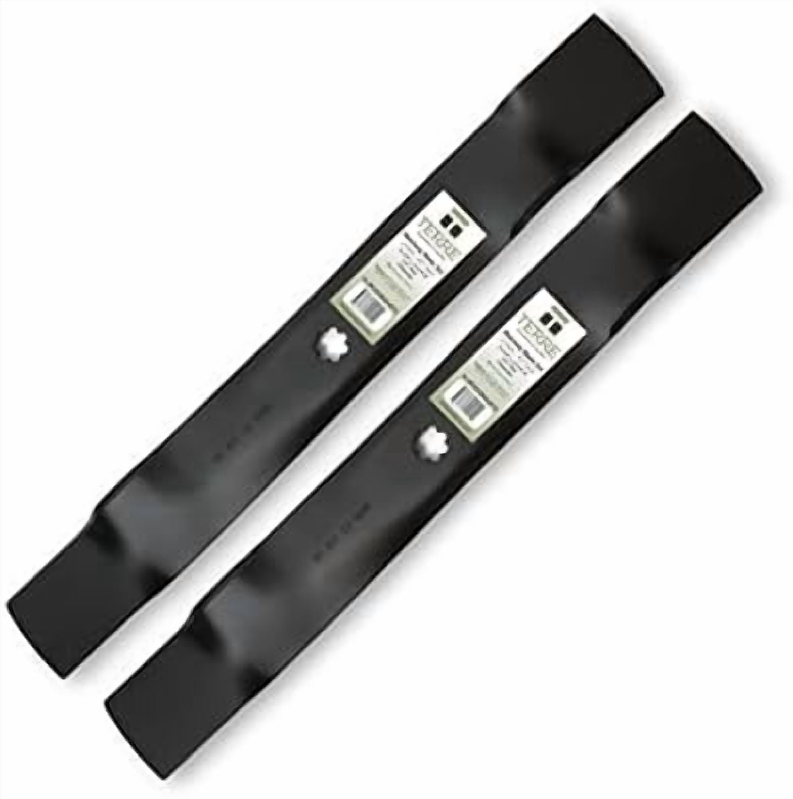 Terre Products, 2 Pack Mulching Mower Blades, 42 Inch Deck, Compatible ...