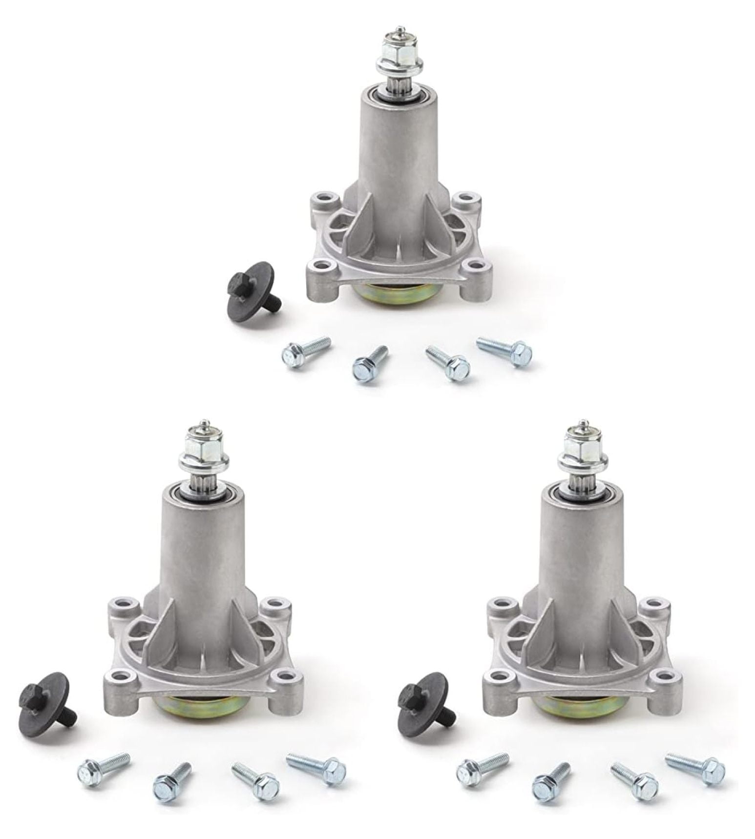 Terre Products, 3 Pack Replacement Lawn Mower Spindle Assembly, Fits 42 ...