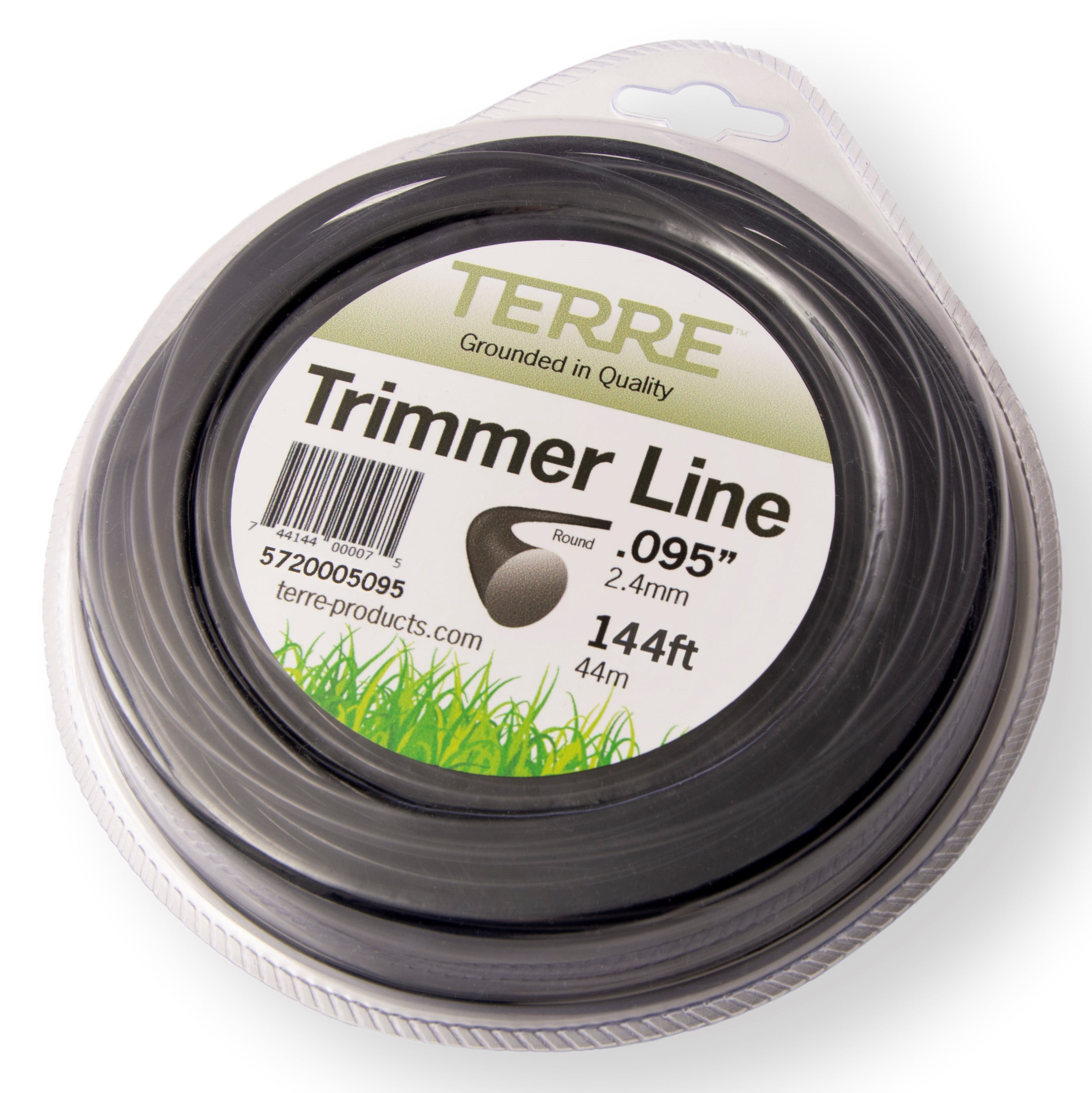 Terre Products Commercial Grade 095 Trimmer Line Round, pound Green ...