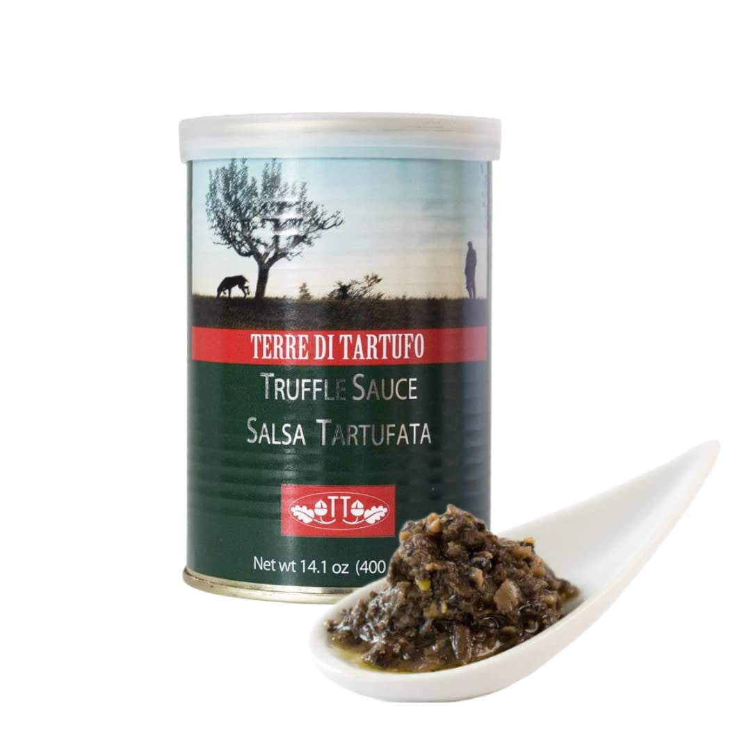 Terre di Tartufo Black Truffle Sauce | Gourmet Sauce with Black Summer ...