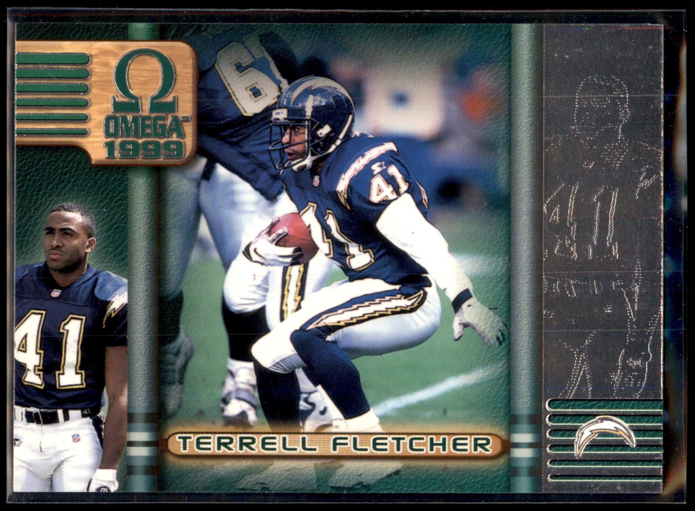 Terrell Fletcher #194 1999 Pacific Omega - Walmart.com