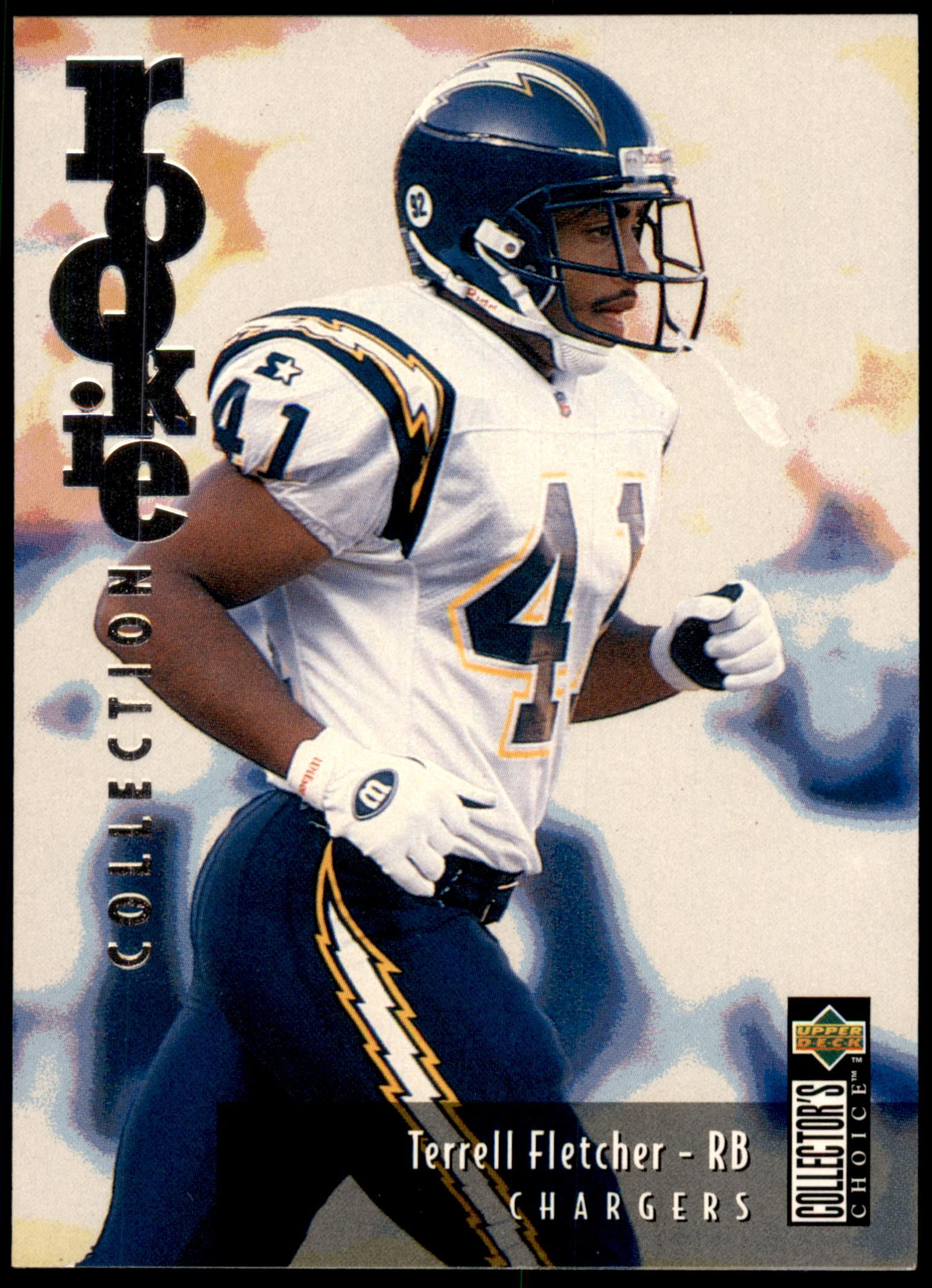 Terrell Fletcher #U54 1995 Collector's Choice Update Silver - Walmart.com