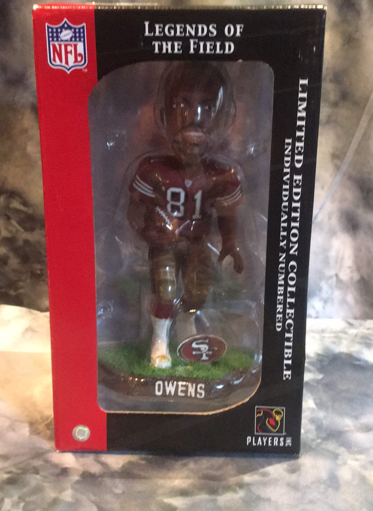 Terrell Owens Legends of the Fields figurine - Walmart.com