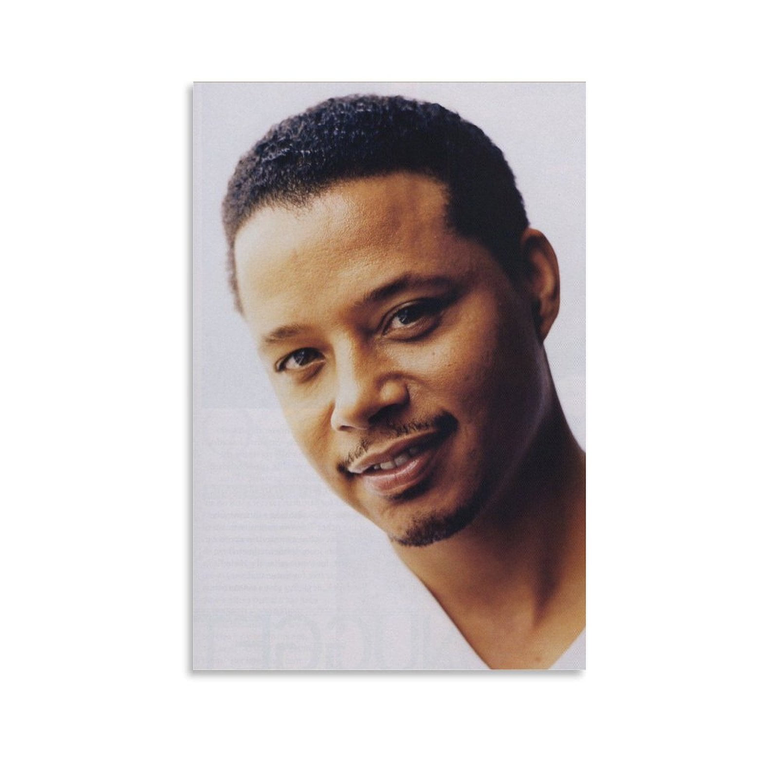 Terrence Howard Actor Poster Canvas Art Poster and Wall Art Picture ...